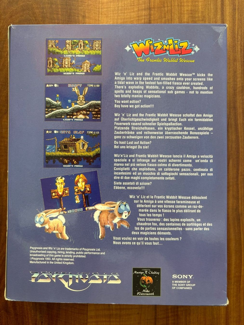 Amiga Spiel: Wiz 'n' Liz (Big Box) (Gebraucht) in Niederhasli für CHF ...
