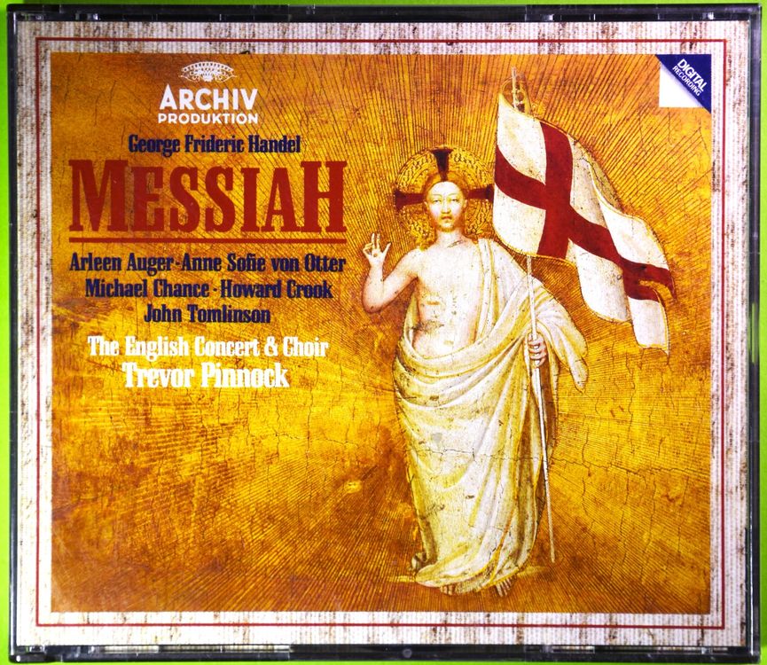 MESSIAH / GEORGE FRIDERIC HÄNDEL / 2 - CD - BOX (Neu (gemäss ...