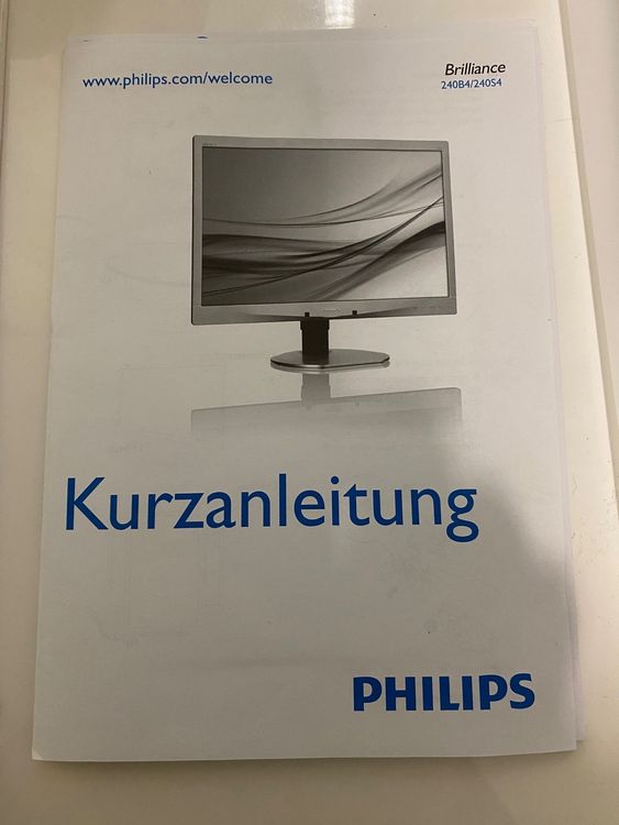 Philips Monitor Brilliance 240B LPY (Gebraucht) in Balsthal für CHF 10 ...