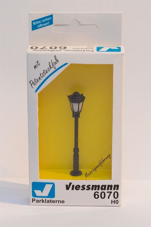 VIESSMANN 6070 Parklaterne einflammig H0 (Neu und originalverpackt) in ...