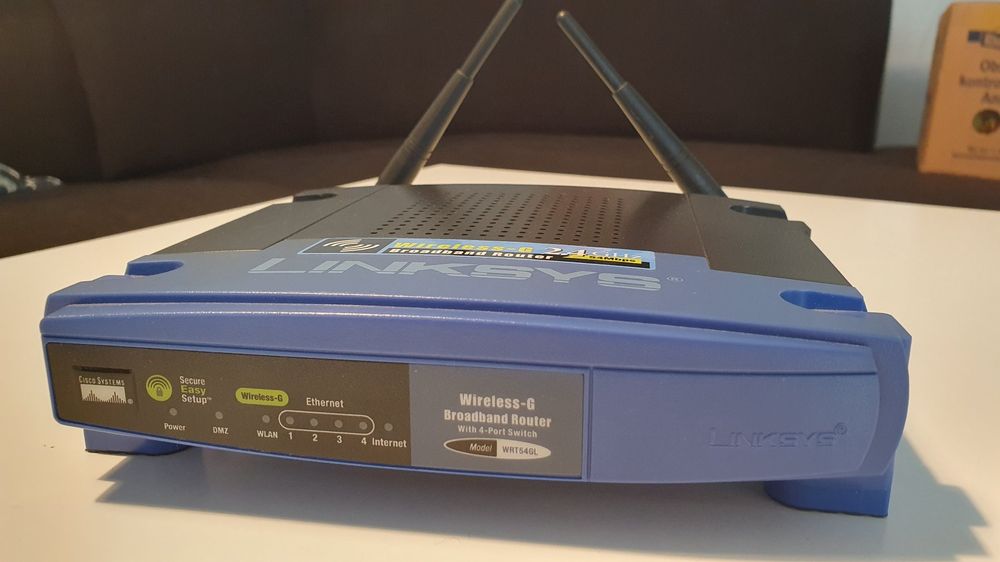 Router / Cisco Linksys Wireless-G Broadband Router WRT54GL | Kaufen auf ...
