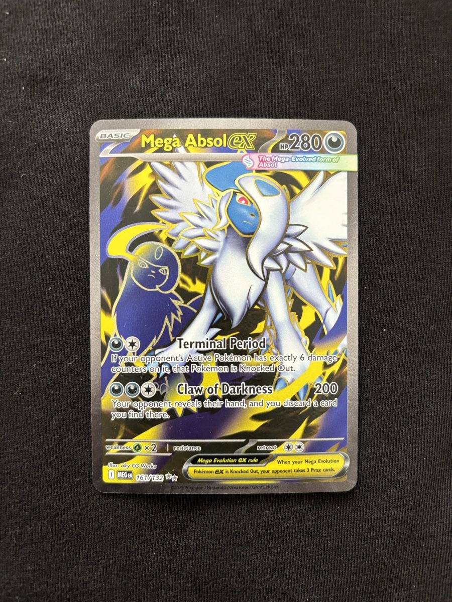 Pokemon Mega Absol ex MEG 161 Mega Evolution englisch (Gebraucht) in ...