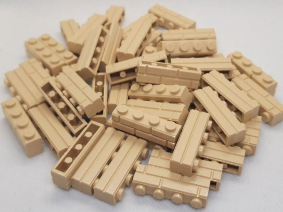 Lego 50 Stk. Mauersteine 1x4 (Profile brick) (new) | Kaufen auf Ricardo