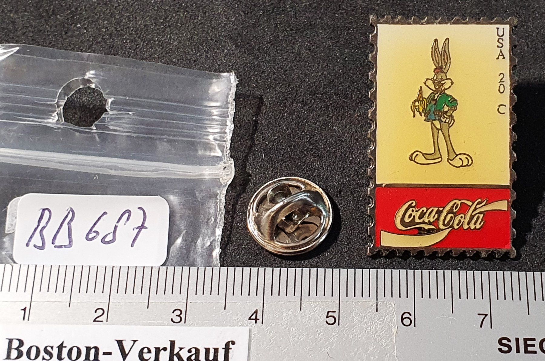 BB687 - Pin Coca Cola Looney Tunes Comic Figur - Bugs Bunny (Gebraucht ...