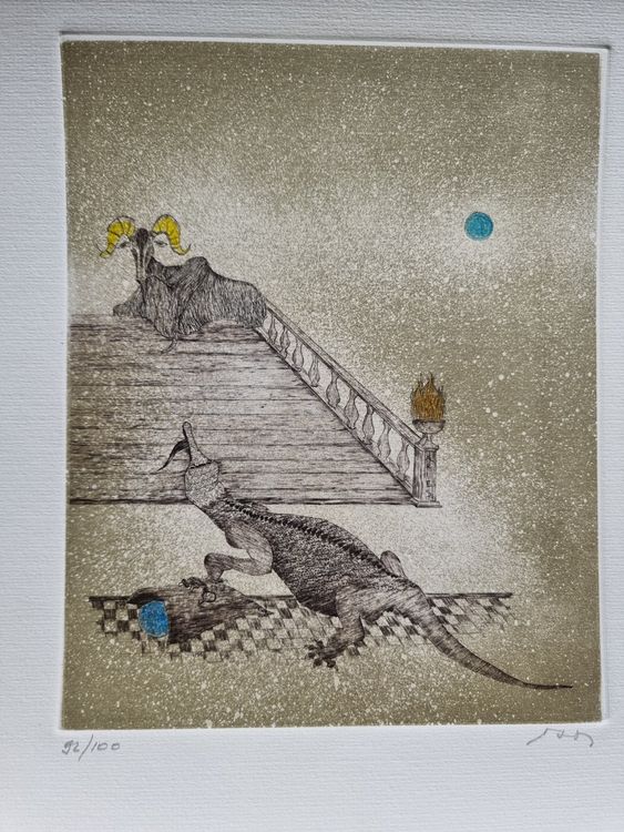 OSSI CZINNER RADIERUNG SIGNIERT NUMMERIERT (Gebraucht) in Gersau für CHF 28 – mit Lieferung auf ...