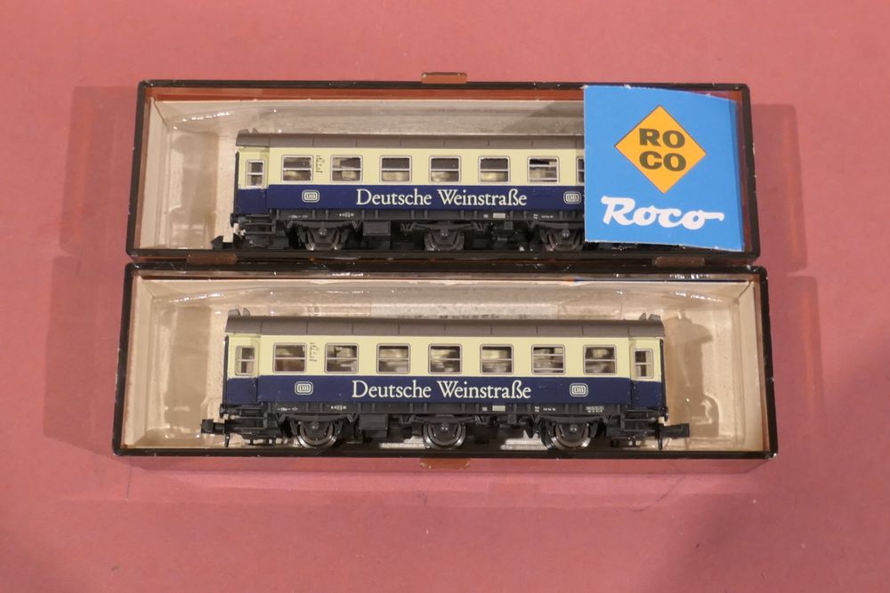 2er Set Umbauwagen der DB, 3-achsig, Deutsche Weinstrasse (Gebraucht) in Höfen b. Thun für CHF ...