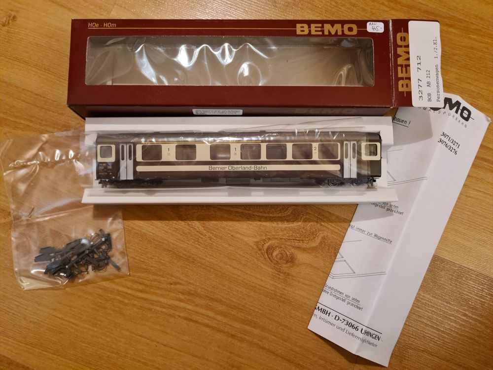 Bemo 3277 712 BOB AB 212 Personenwagen (Neu und originalverpackt) in Illhart für CHF 124 – mit ...