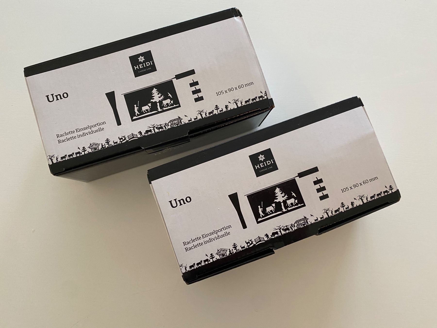Raclette HEIDI Uno individuelle, 2 portions comme neuf (Neuf avec ...