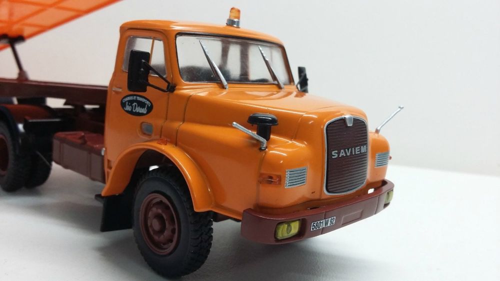 MAN / Saviem 19.280 HTB LKW Sattelschlepper / Muldenkipper (Neu und ...