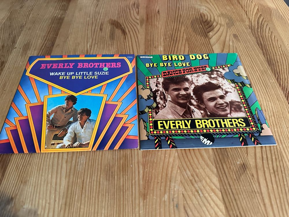 EVERLY BROTHERS Wake up little Suzi Bird dog 7" Singles Hit (Gebraucht ...