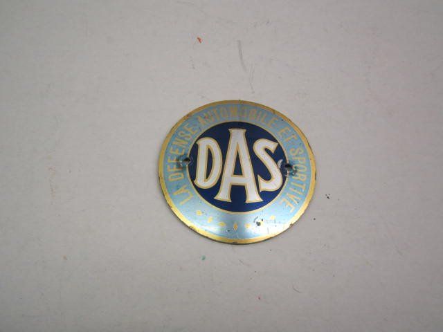 DAS-Schild-Rund aus Blech. (Gebraucht) in Mellingen für CHF 6 – mit ...