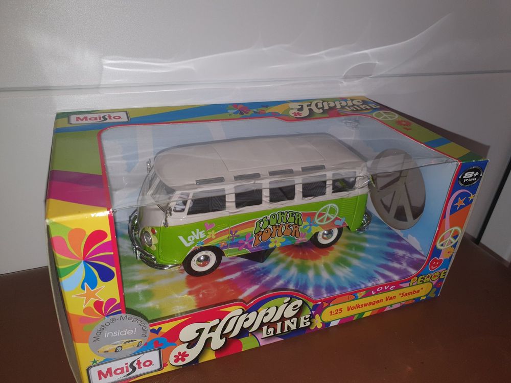 VW-Bus Modellauto Bully HIPPIE LINE originalverpackt (Neu und ...