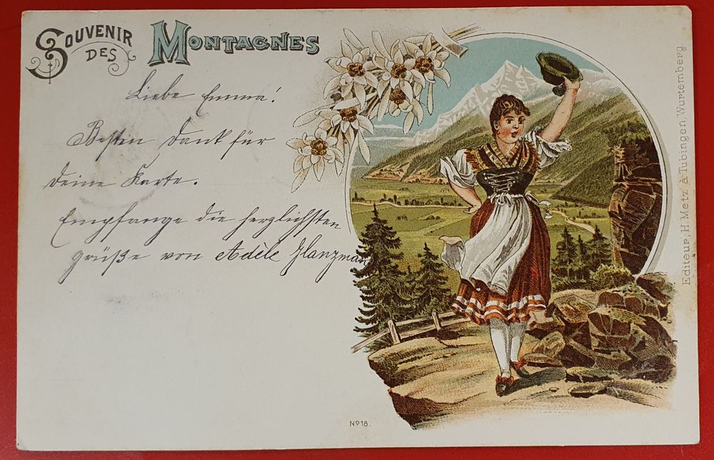Gruss aus den Bergen 1898 (Gebraucht) in Kreuzlingen für CHF 18 – mit Lieferung auf Ricardo kaufen