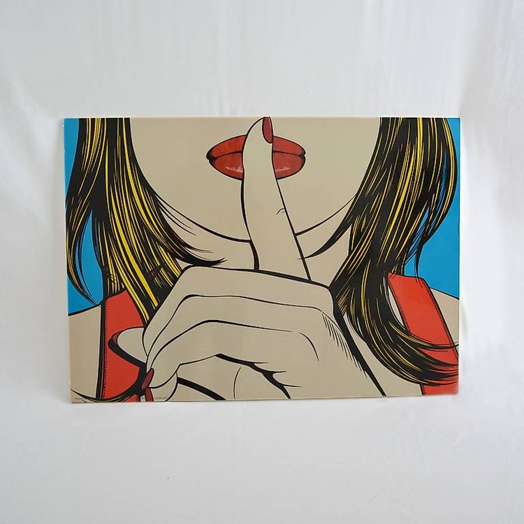 Tableau Sssshhh créé par Deborah Azzopardi pour Ikea en 1999 (D ...