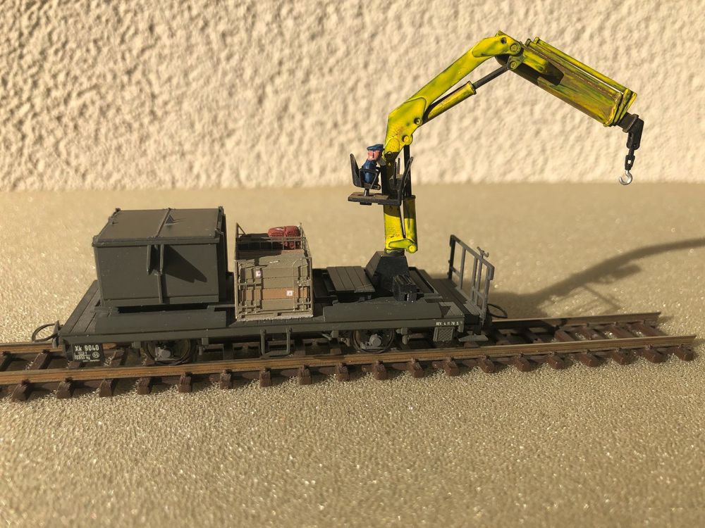 BEMO 2262 Xk 9040 RhB Behälterwagen mit Kran HOm (Gebraucht) in Echandens für CHF 150 – mit ...