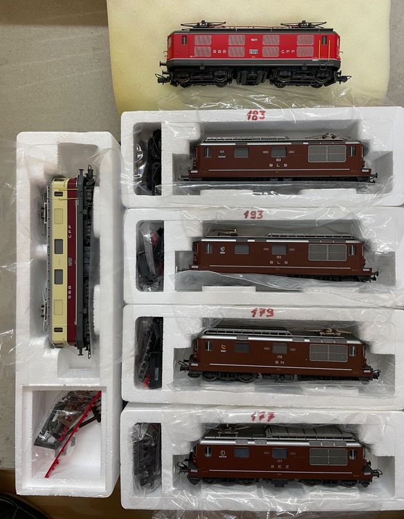 Lima BLS und SBB Re 4/4, 6 Stk. und div. Wagen | Kaufen auf Ricardo