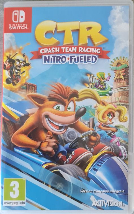 CTR - Crash Team Racing Nitro Fueled - Nintendo Switch FR DE (Gebraucht ...