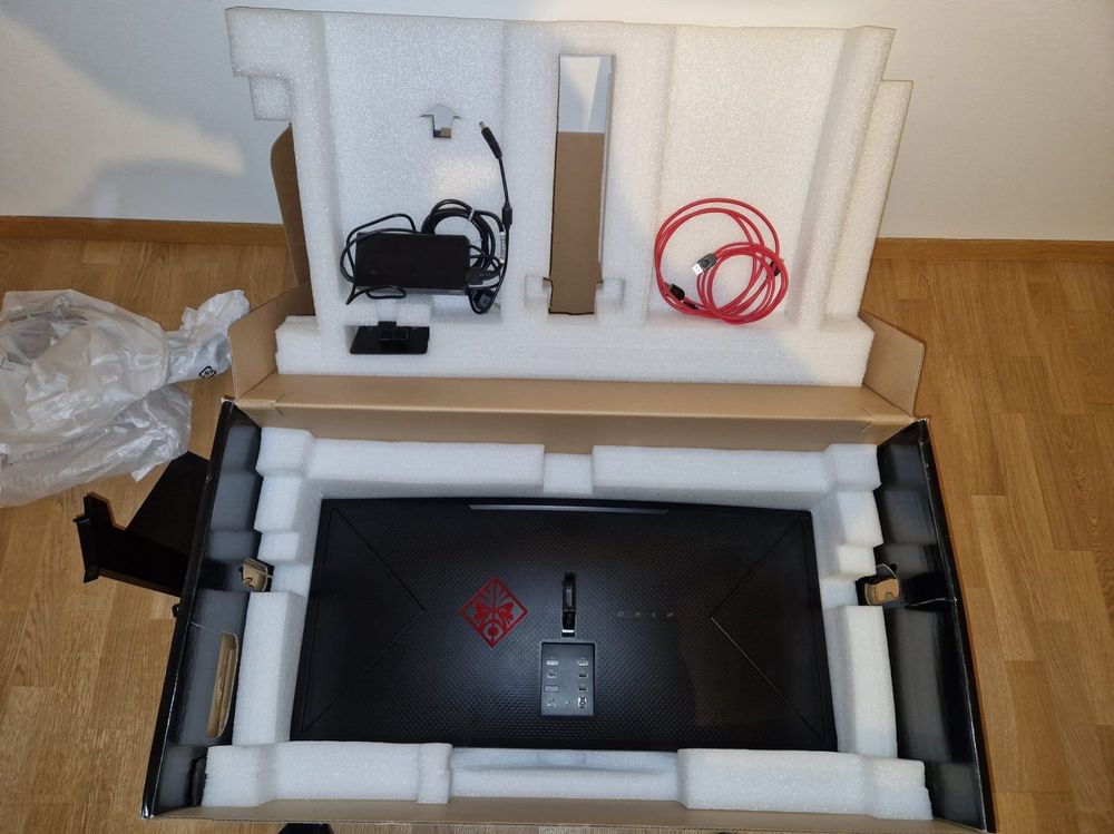 HP OMEN 35 Zoll Gaming Monitor G-SYNC 100Hz 4ms 3440x1440 (Gebraucht ...