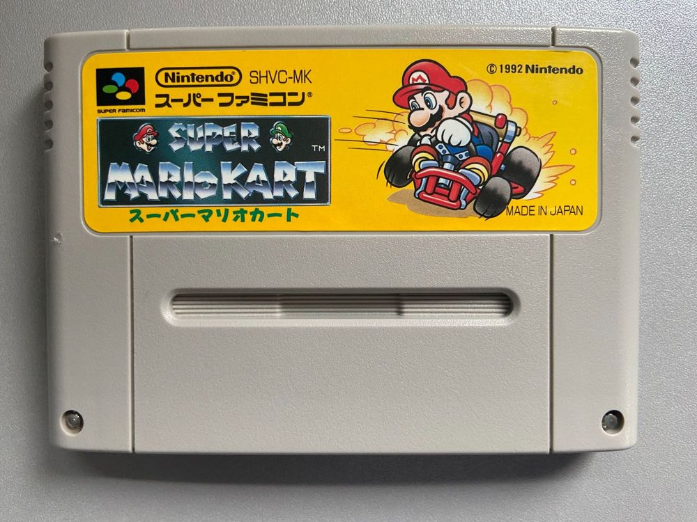 Mario Kart - SNES SFC (Gebraucht) in Rivera für CHF 5 – mit Lieferung ...