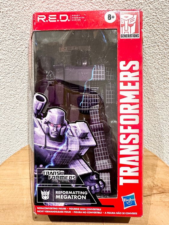 Neu 2021 Hasbro Transformers R.E.D. Reformatting Megatron | Kaufen auf ...