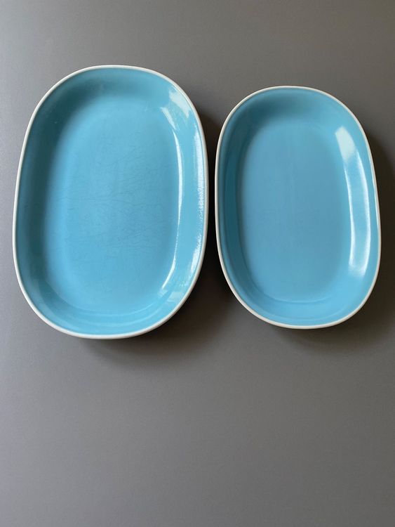 2 Rössler Platten, hellblau | Kaufen auf Ricardo