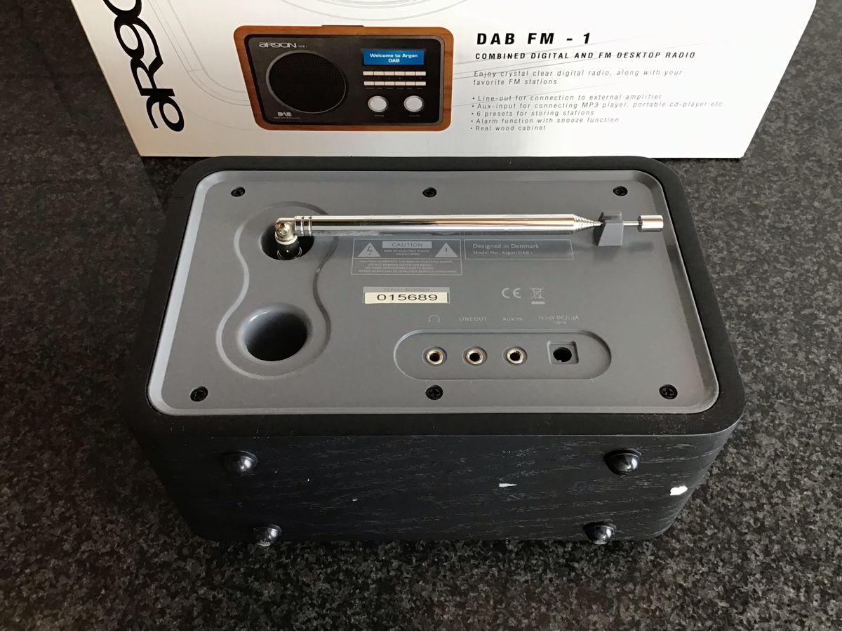 Radio Argon DAB FM-1 (pas/nicht DAB+) (Gebraucht) in Nyon für CHF 17 ...