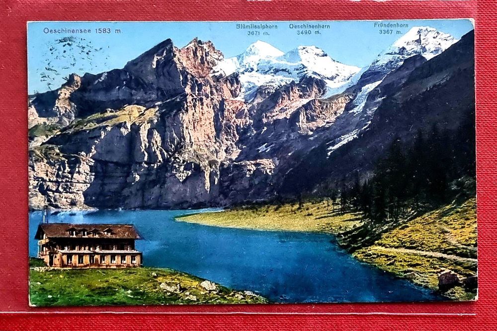 Oeschinensee - Hotel Oeschinensee - 1922 (Gebraucht) in Rothrist für CHF 2.4 – mit Lieferung auf ...