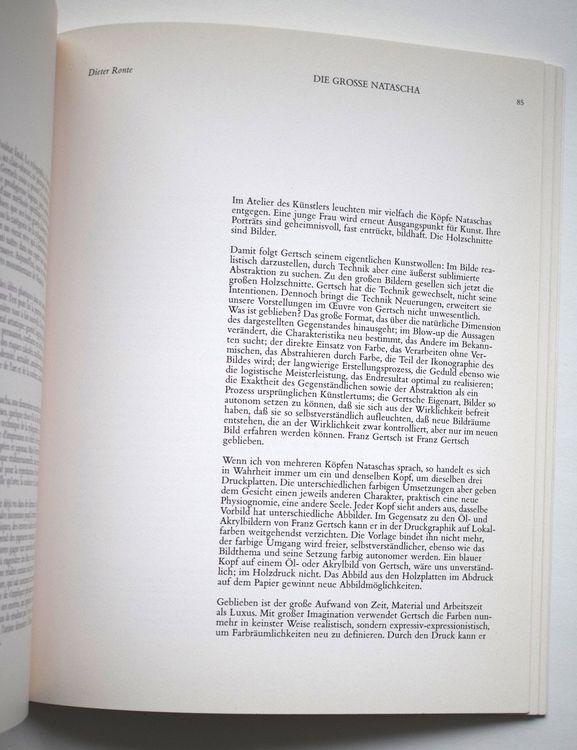 RAR Franz Gertsch Grossformatige Holzschnitte Bois gravés | Kaufen auf Ricardo