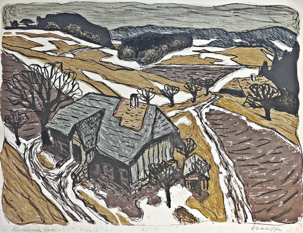 Farblitho. von Fred Stauffer 1892-1980 (Gebraucht) in Ostermundigen für CHF 140 – mit Lieferung ...