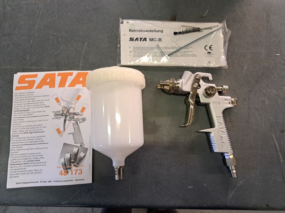 SATA MC-B Universal- Farbspritzpistole, Top! Neu (Neu und ...