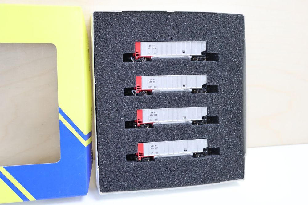 AZL 4 x US Kohlewagen Set CHTT Spur Z - Neuwertig (Gebraucht) in Winterthur für CHF 89 – mit ...