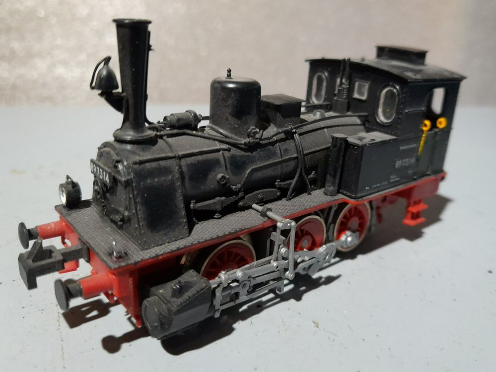 Kleine Dampflok HO GL mit Mittelleiter | Kaufen auf Ricardo
