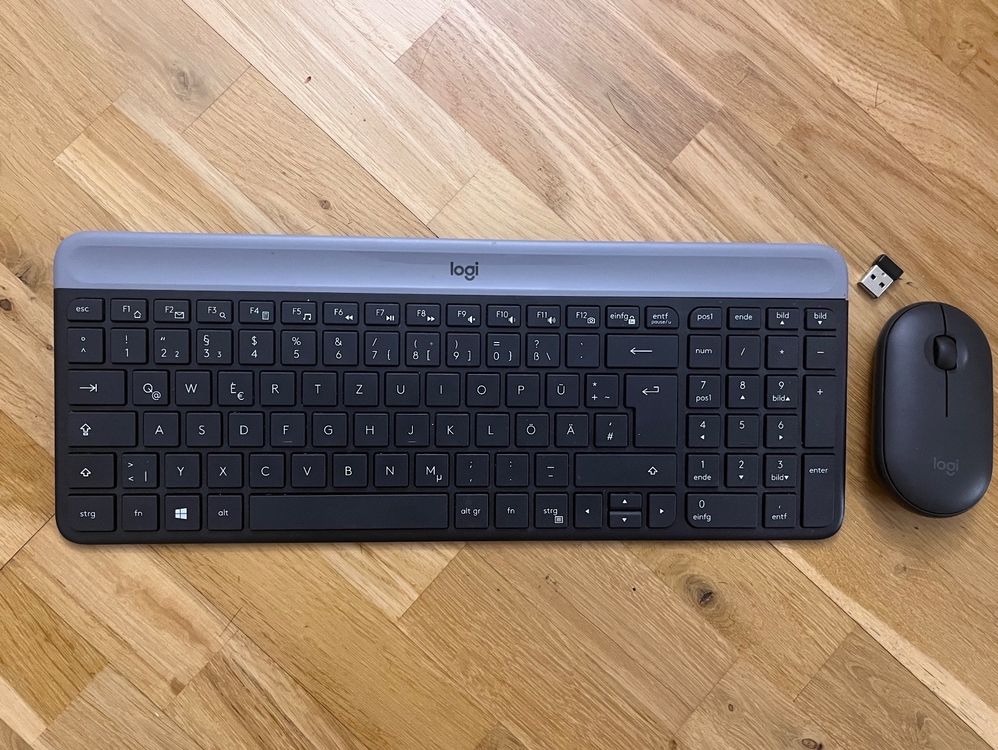 Logitech k470 wireless mouse and keyboard set | Kaufen auf Ricardo