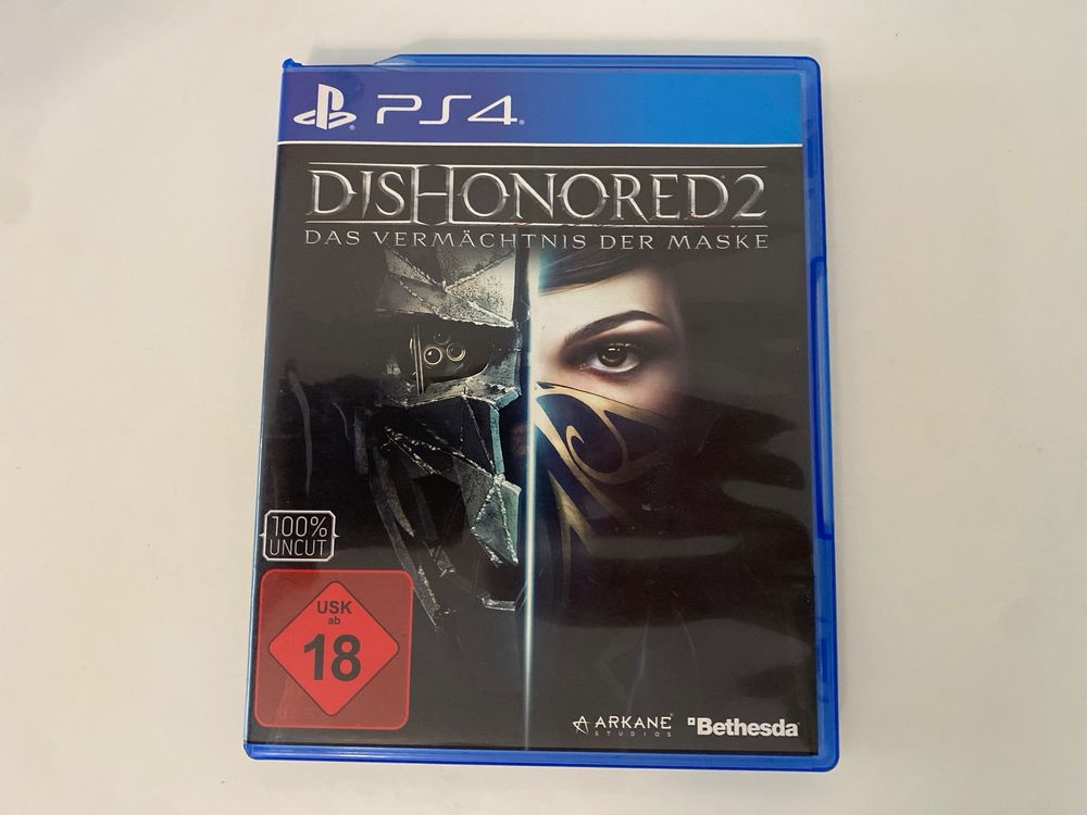 Dishonored 2- PS4/PS5 (Gebraucht) in Zürich für CHF 5 – mit Lieferung auf Ricardo kaufen