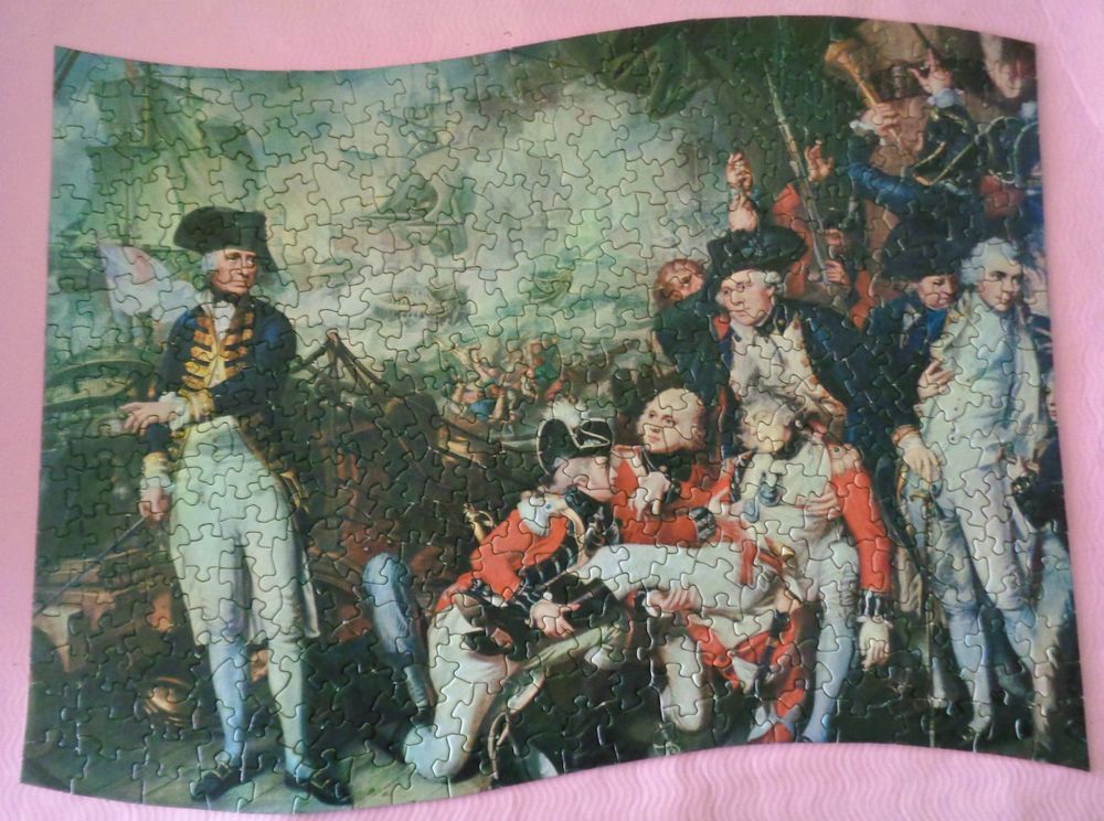 Puzzle 1970 Lord Howe on the Quarter Deck Queen Charlotte (Gebraucht ...