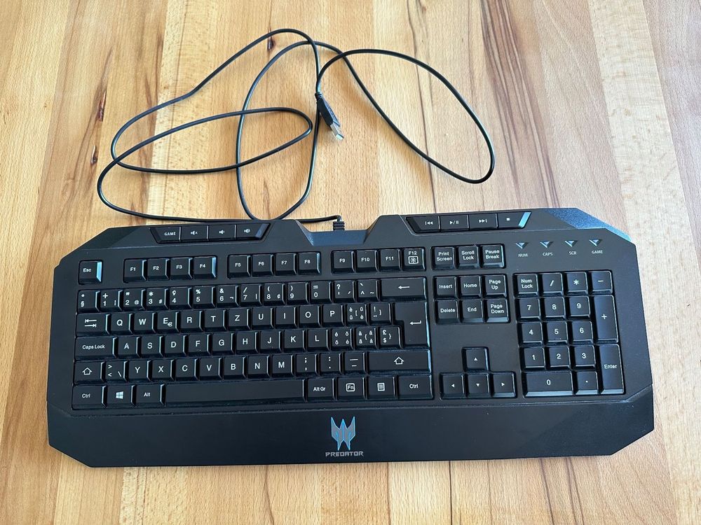 Acer Predator Keyboard (Gaming) (Gebraucht) in Wädenswil für CHF 1 ...