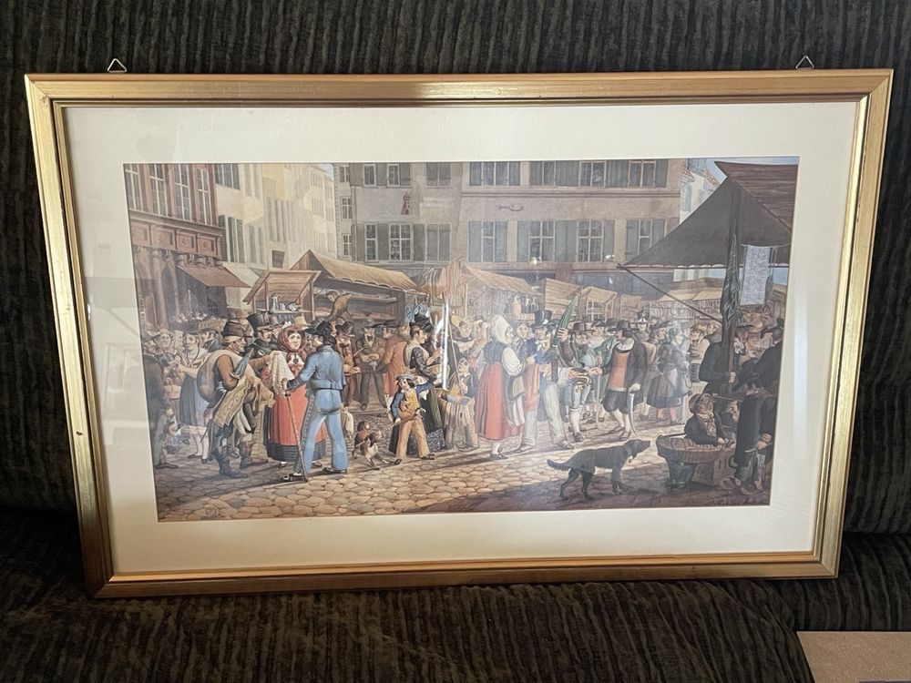 Bild mit Rahmen von Johannes Senn (Gebraucht) in Rümlang für CHF 15 ...