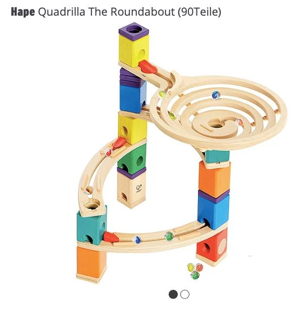 Quadrilla Kugelbahn Roundabout von Hape aus Holz | Kaufen auf Ricardo