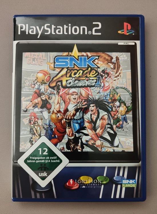 SNK Arcade Classics Playstation 2 PS2 - NEUWERTIG / SELTEN (Neu (gemäss ...