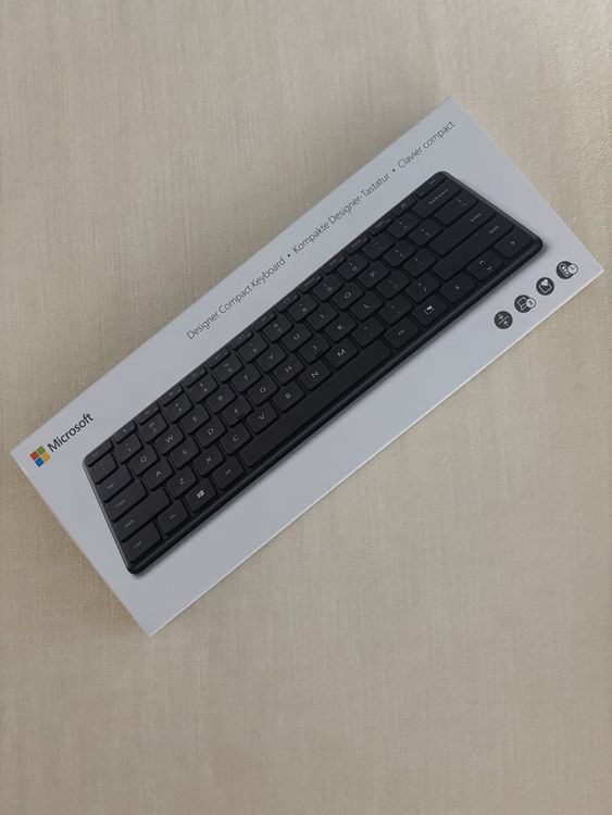 Microsoft Designer Compact Keyboard Wireless NP: 89.- | Kaufen auf Ricardo