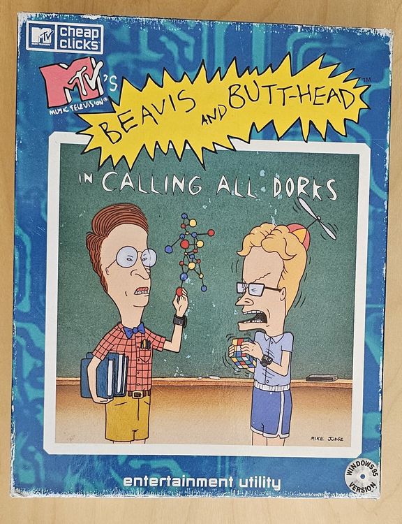 Beavis and Butthead "Calling All Dorks" Windows 95 CD | Kaufen auf Ricardo