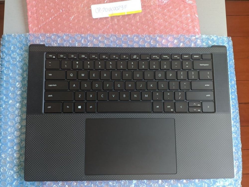 Dell XPS 9500 keyboard (US layout) and palmrest (Gebraucht) in Kloten ...