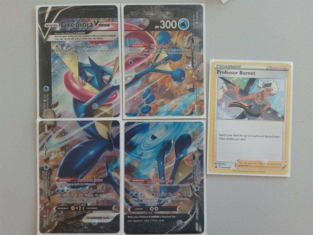 Greninja V Union + Prof. Burnet (Gebraucht) in Altstätten SG für CHF 16 ...