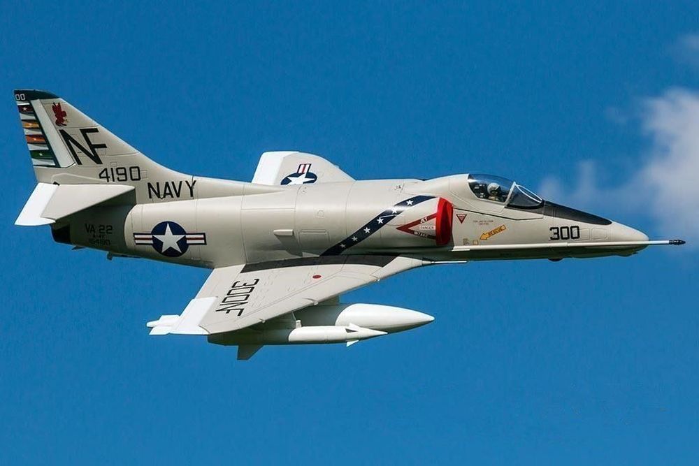 A-4 Skyhawk Jet V2 80mm EDF, Spw 940mm, PNP, Freewing ab Fr1 (Neu und ...