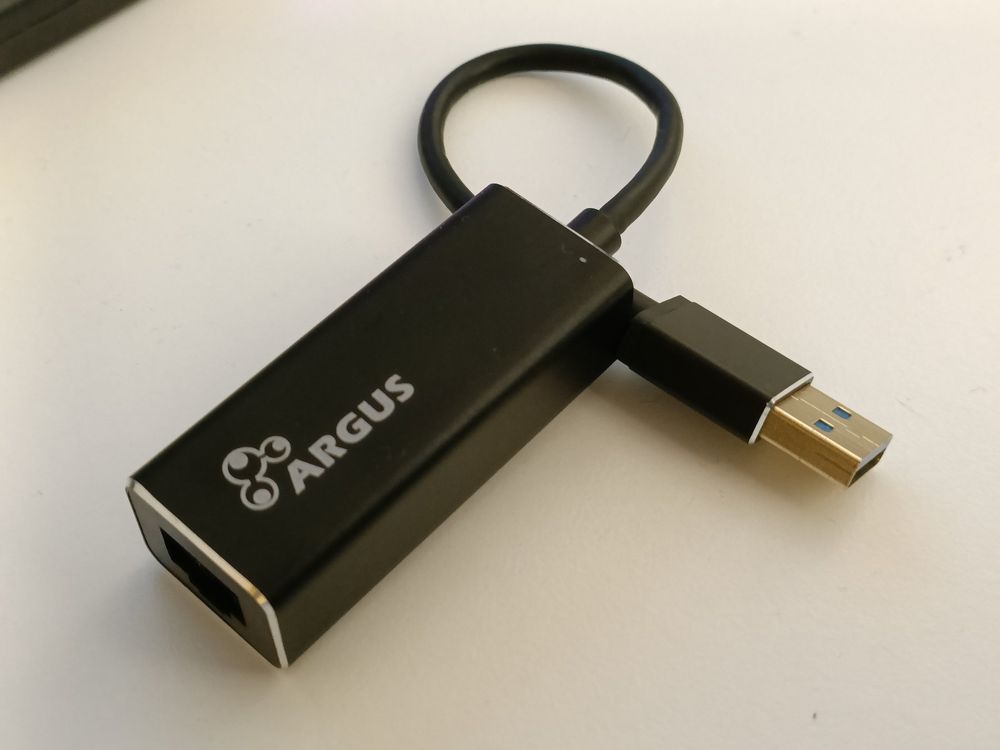 Inter-Tech Argus IT-810 USB 3.0 zu Gigabit Ethernet Adapter (Gebraucht ...