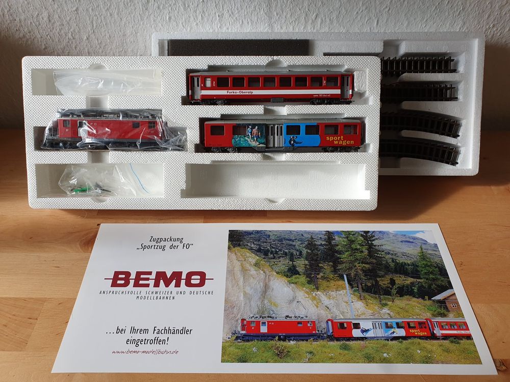 BEMO Starter-Set 7361 210 FO "Sportzug" DIGITAL (3-teilig) (Neu (gemäss ...