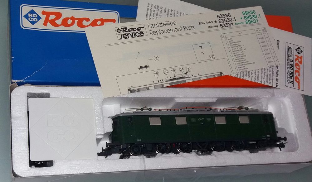 Roco 63530 - E-Lok Ae 4/6 der SBB H0 - GS - in OVP | Kaufen auf Ricardo