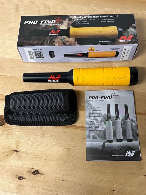 Minelab Pinpointer Pro-Find 20 Metalldedektor | Kaufen auf Ricardo