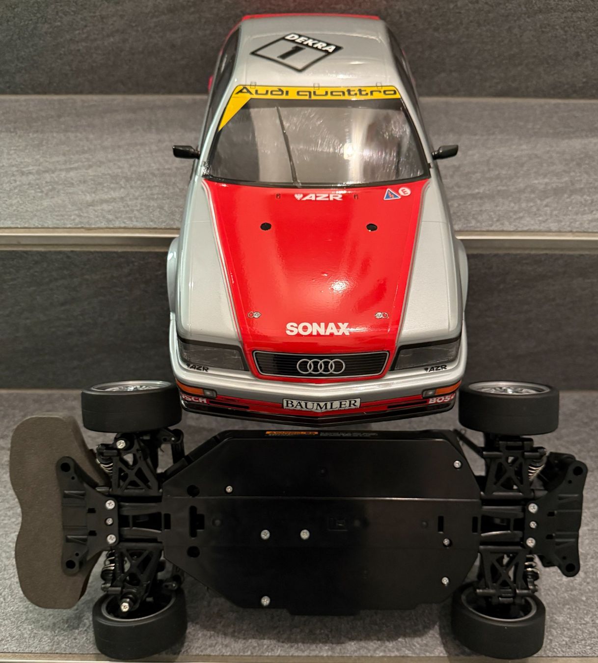 Tamiya 58699 Audi V8 1992 Tourenwagen (TT-02) Bausatz (Neu (gemäss ...