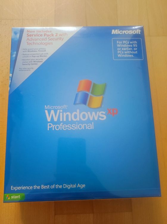 Windows XP Professional new (unoppened) for collectors (Neu und ...